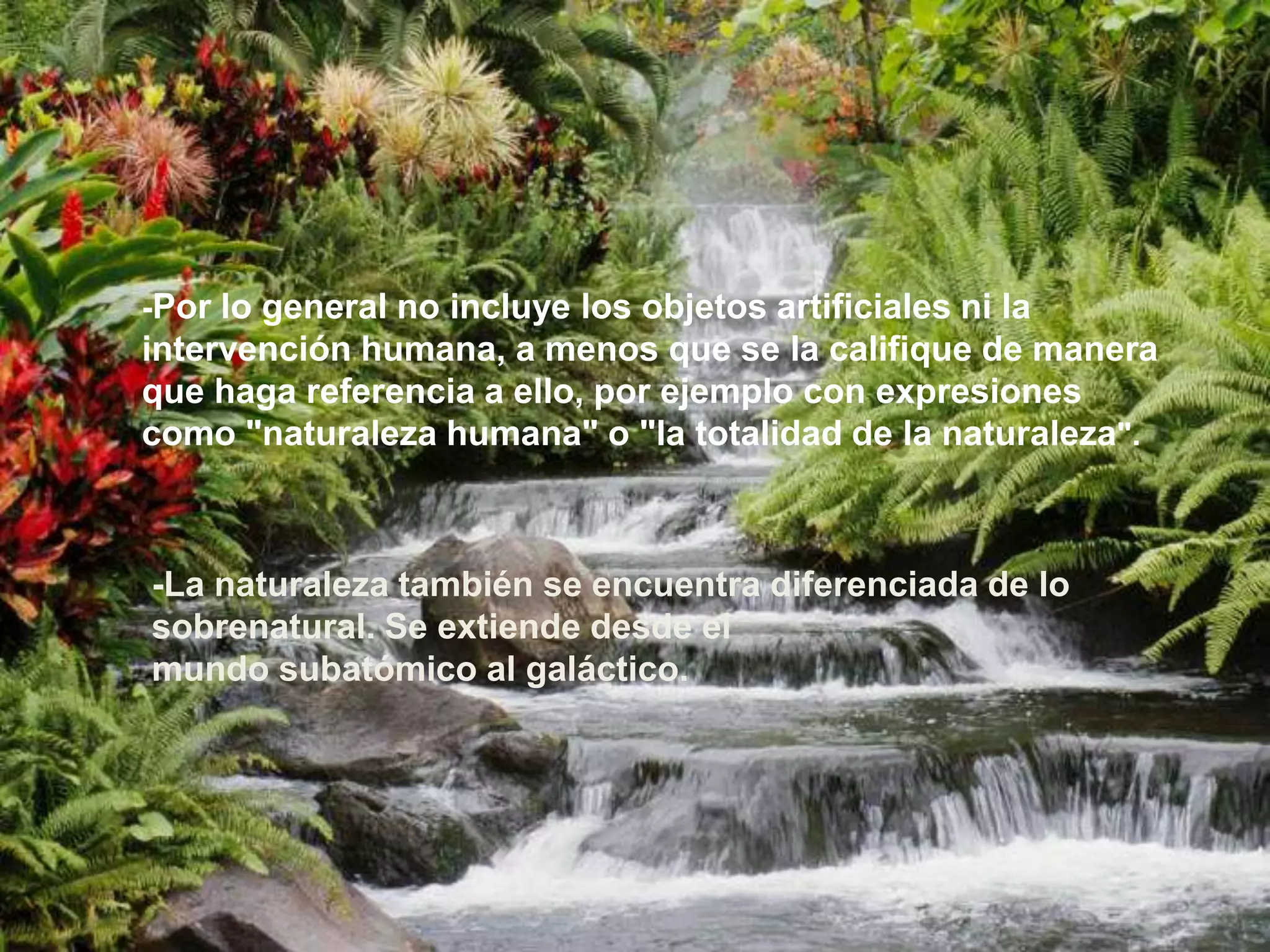 La naturaleza | PPT