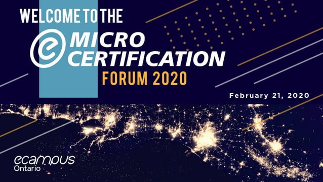 Micro-certification Pilot Presentations, Feb 2020 (consolidated) | PPT