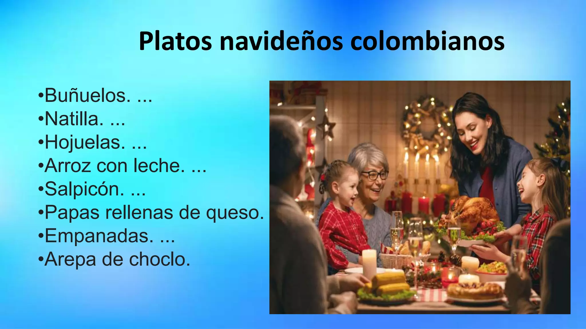 La navidad en colombia | PPT