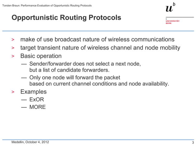Performance Evaluation Of Opportunistic Routing Protocols A Framework Based Approach Using