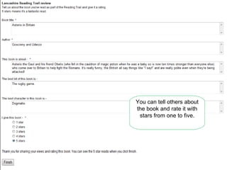 Reading Families - Lancashire reading trail – how to get started | PPT