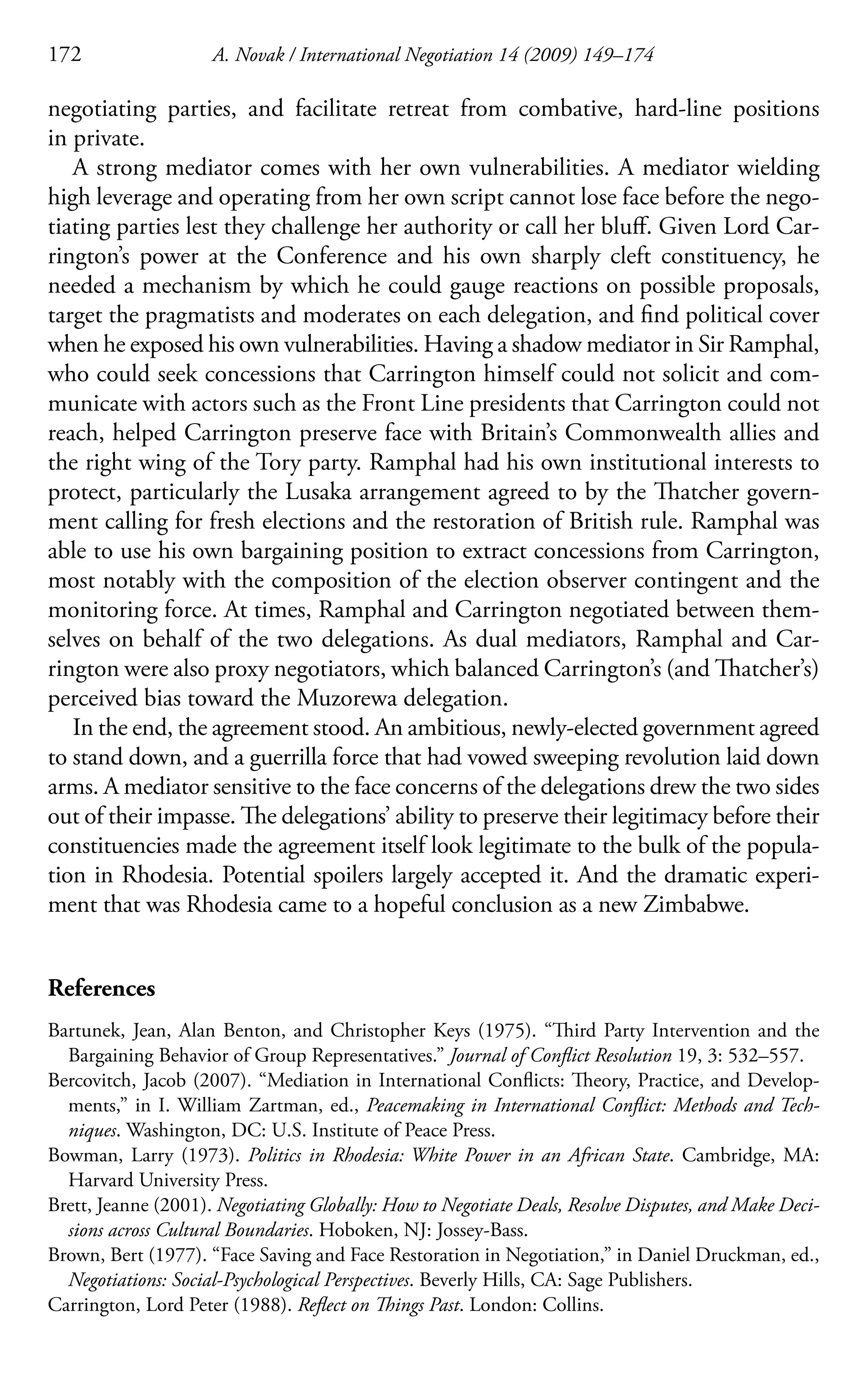 Lancaster House Conference on Rhodesia/Zimbabwe | PDF