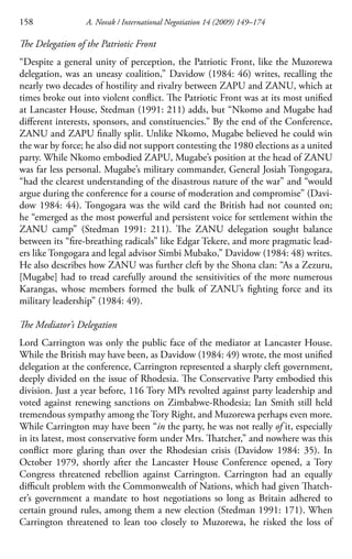 Lancaster House Conference on Rhodesia/Zimbabwe | PDF