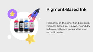 Pigment Vs Dye Ink: Battle Of The Inks 2021 | PPT