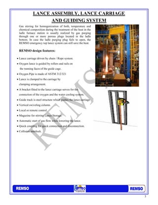 Lance carriage & guiding system | PDF