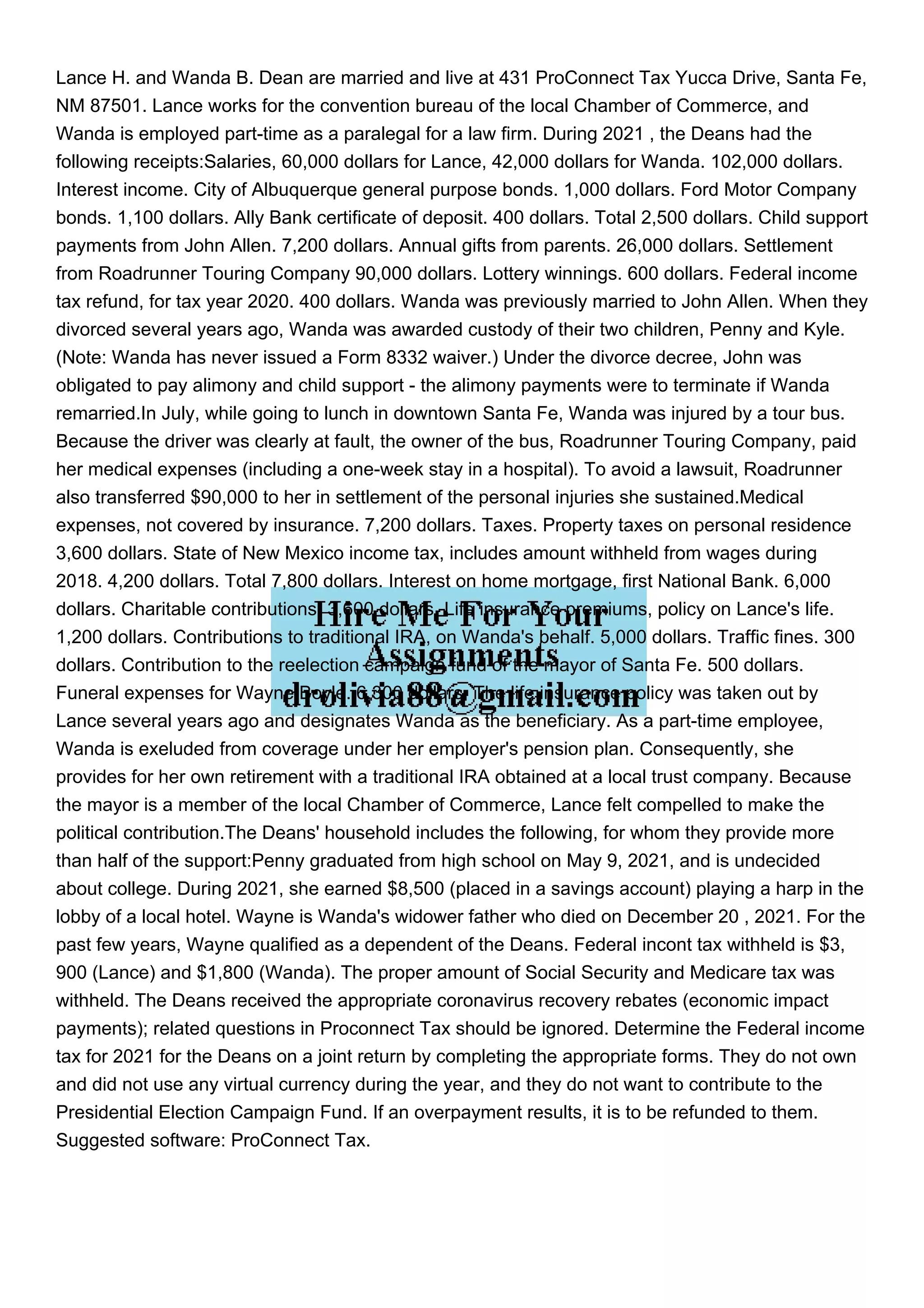 Lance H and Wanda B Dean are married and live at 431 ProCo.pdf