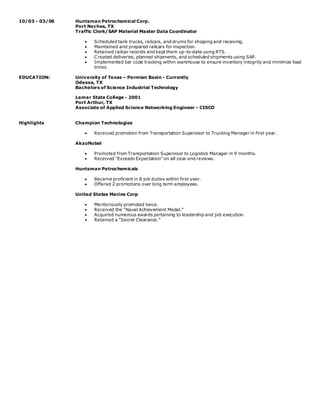 Lance Nolan - Resume | PDF