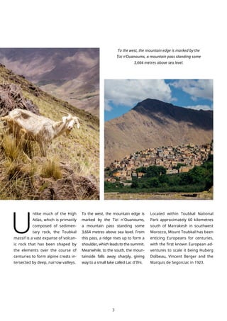 About Mount Toubkal | PDF | Climbing | Extreme Sports