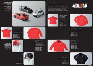 Lancer Evolution Accessory Portfolio | PDF