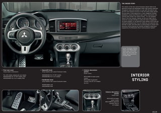 Lancer Evolution Accessory Portfolio | PDF