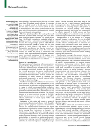 Lancet training for the 21st century[1] | PDF