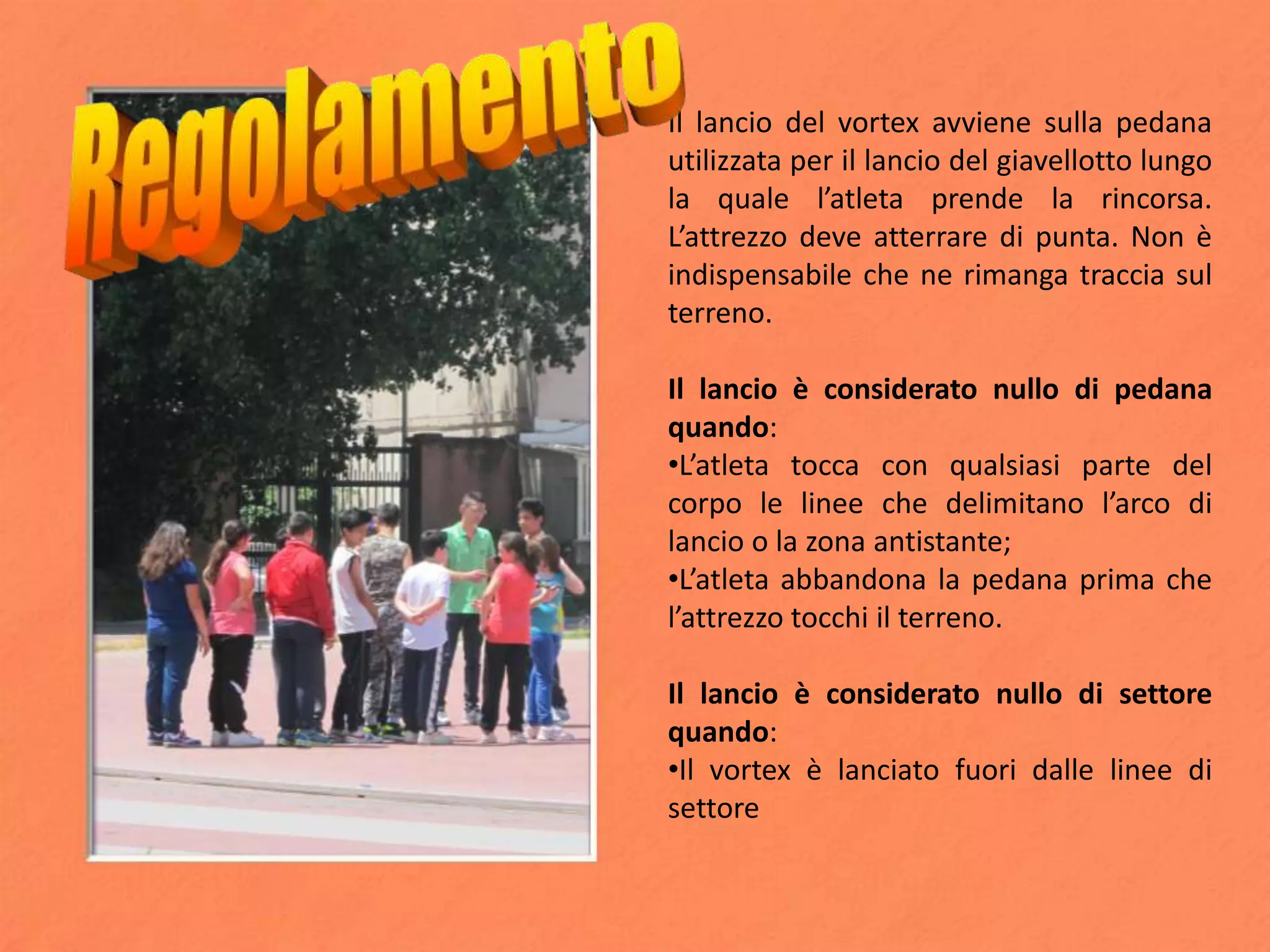 Il lancio del vortex | PPTX