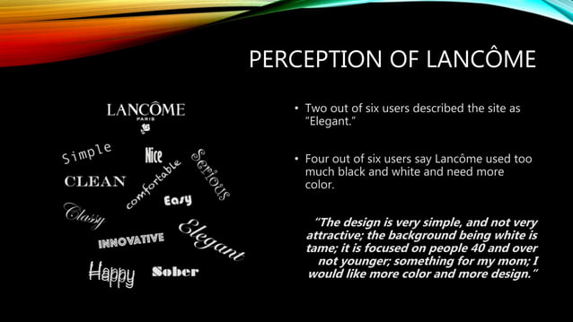 Lancome | PPT | Free Download