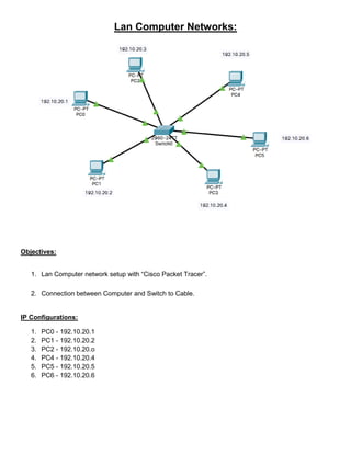 Lan computer networks | PDF | Computer Networking | Computing