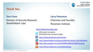 Ponemon Report: Cyber Security Incident Response: Are we as prepared as ...