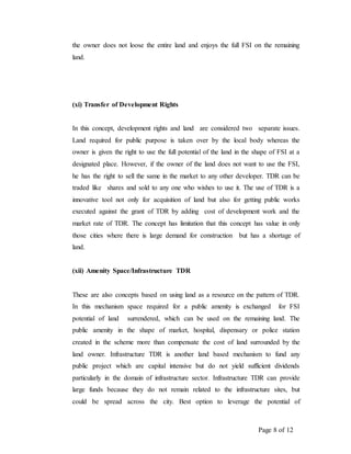 Land-A Resource for Infrastructure Development.doc