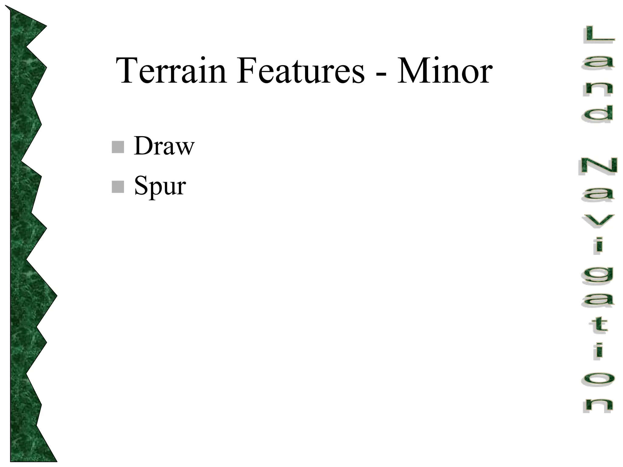 Land-Navigation army basic requirement maps | PPT