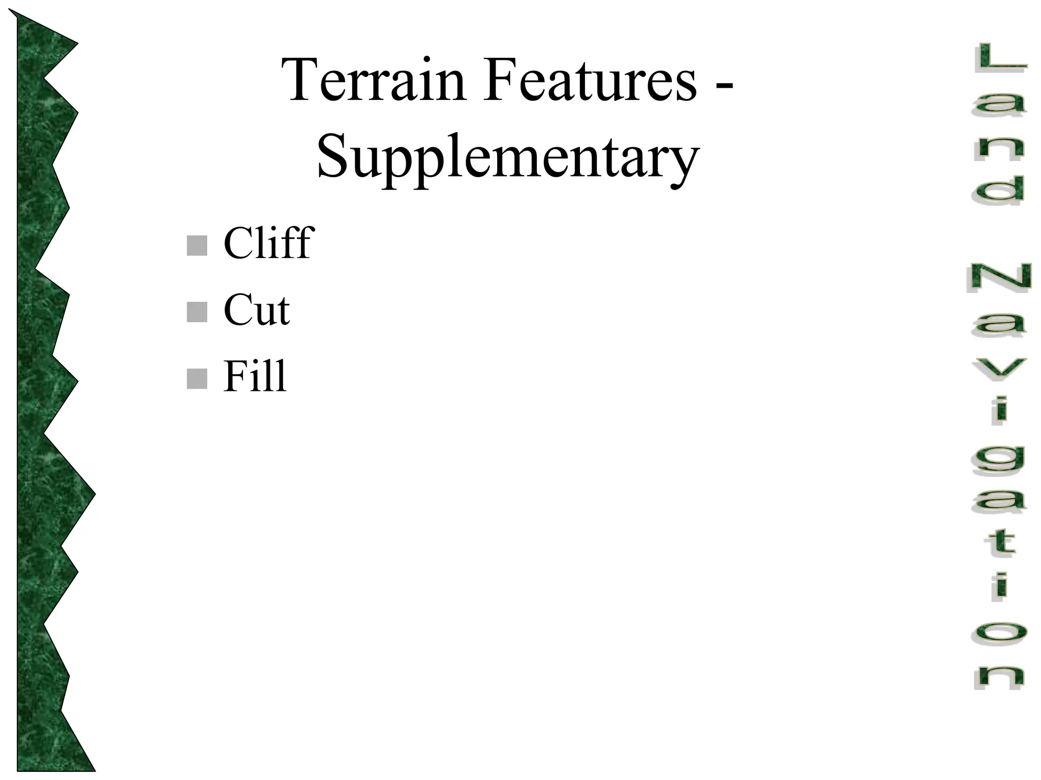 Land-Navigation army basic requirement maps | PPT