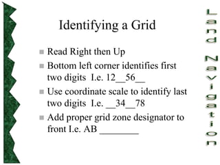 Land-Navigation army basic requirement maps | PPT