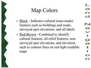 Land-Navigation army basic requirement maps | PPT