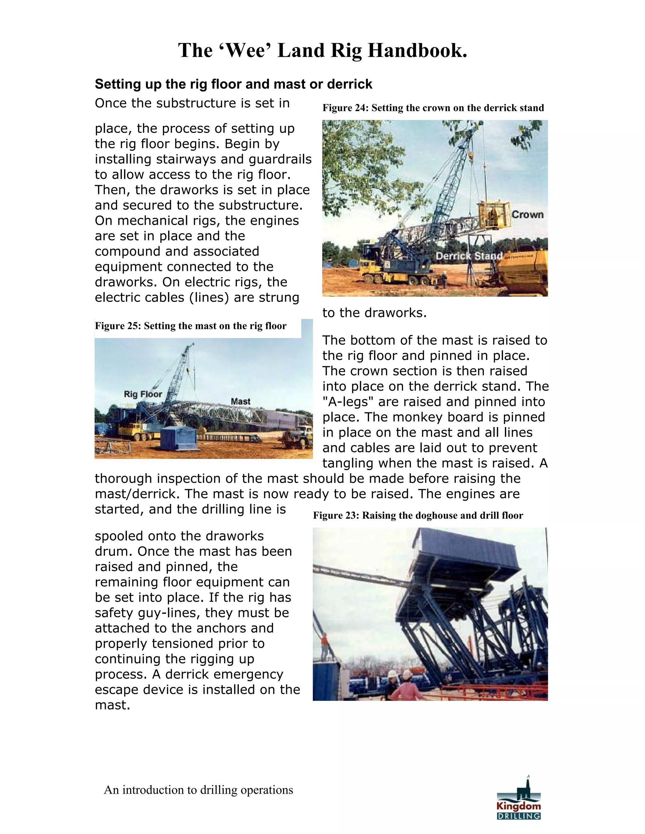Land rig handbook | PDF