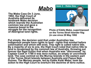 Land Rights Summary | PPT