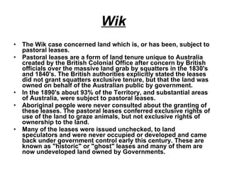 Land Rights Summary | PPT