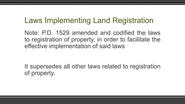Land-Titles-and-Deeds.pptx | Land and Farms | Real Estate