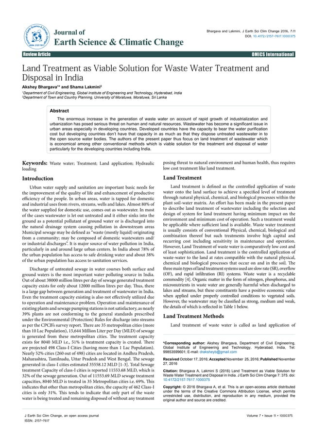 Land treatment-as-viable-solution-for-waste-water-treatment-anddisposal ...