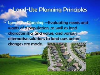 Land-Use Planning | PPTX