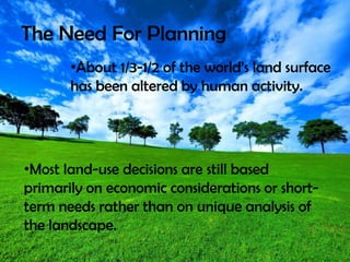 Land-Use Planning | PPTX
