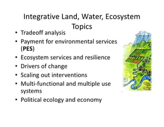 land-water ecosystem | PPT