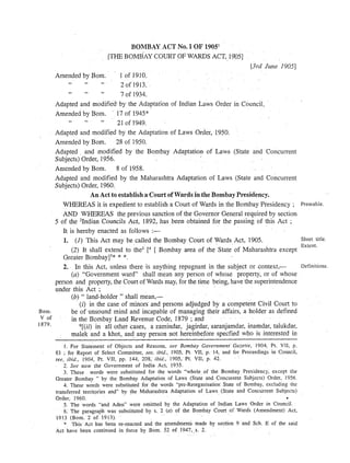 Land 1905 act5 | PDF | Law