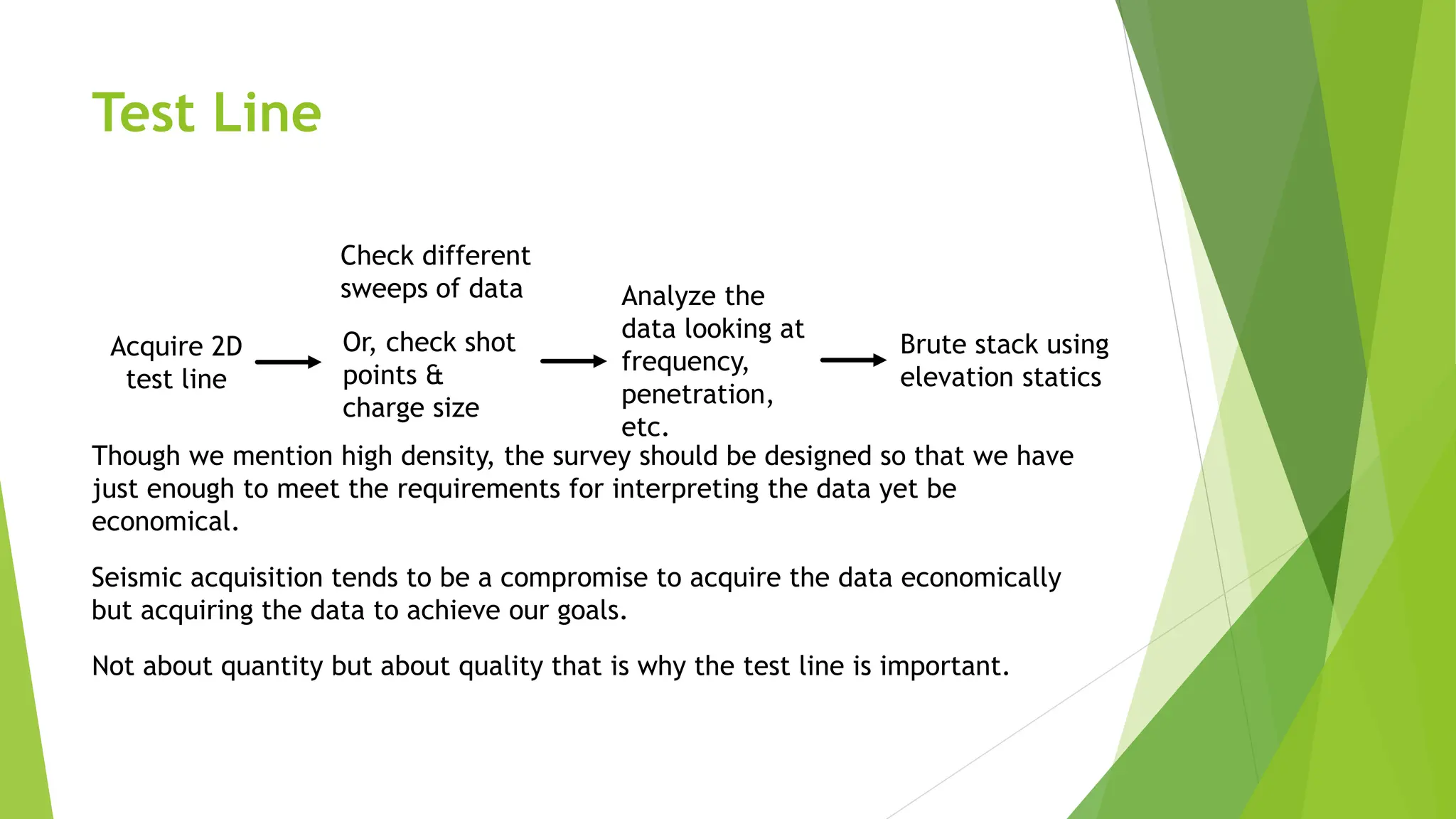 Land Acquisition for land seismic operations | PDF