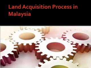 Land acquisition act | PPTX