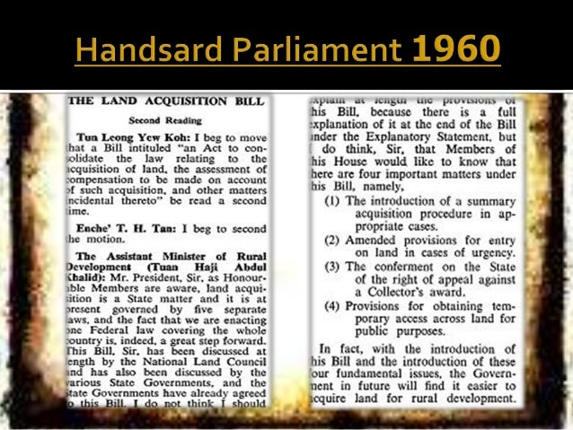 Land Acquisition Act