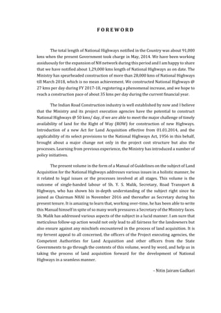 Land acquisition for NH under the NH act, 1956 | PDF