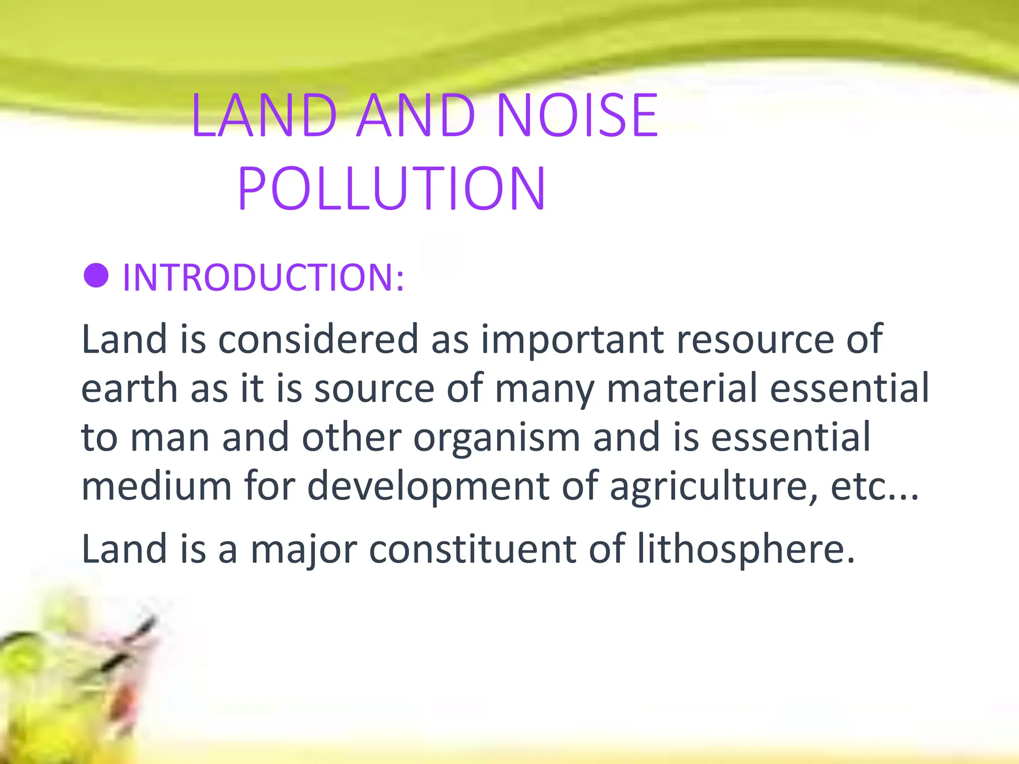land and noise pollution.ppt