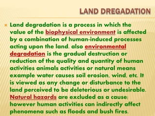 Land and soil cbse class 8 geography | PPTX