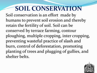 Land and soil | PPTX
