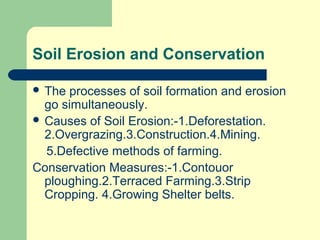 Land and soil resources | PPT