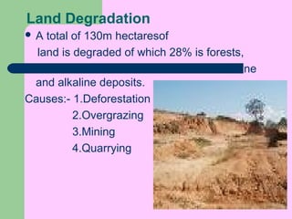Land and soil resources | PPT