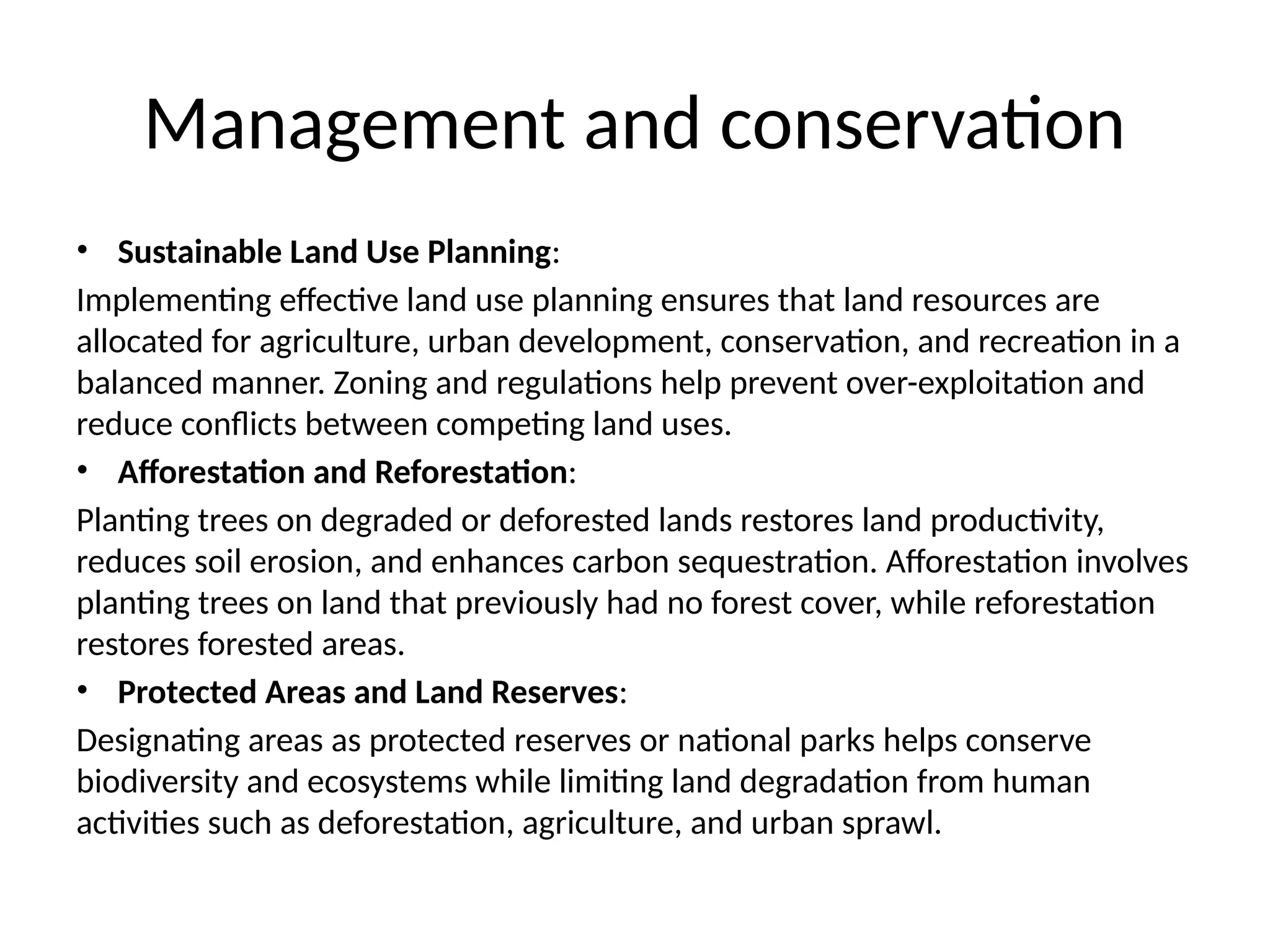 Land and Soil resources, and their issues and challenges | PPTX