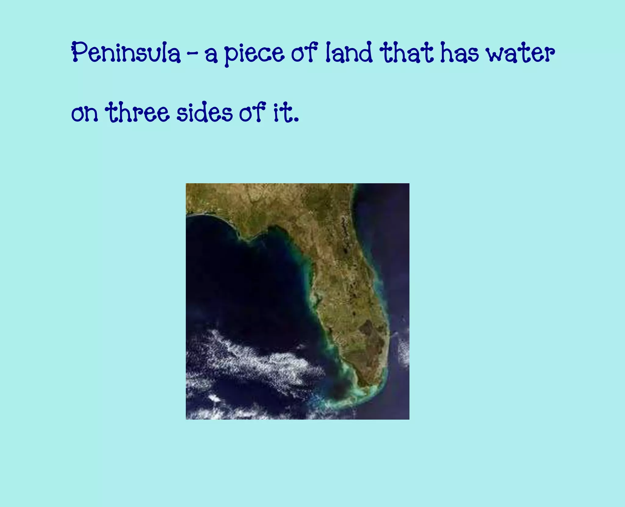 Land and Water forms | PPTX