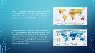 land area requirement for CSP with some project.pptx