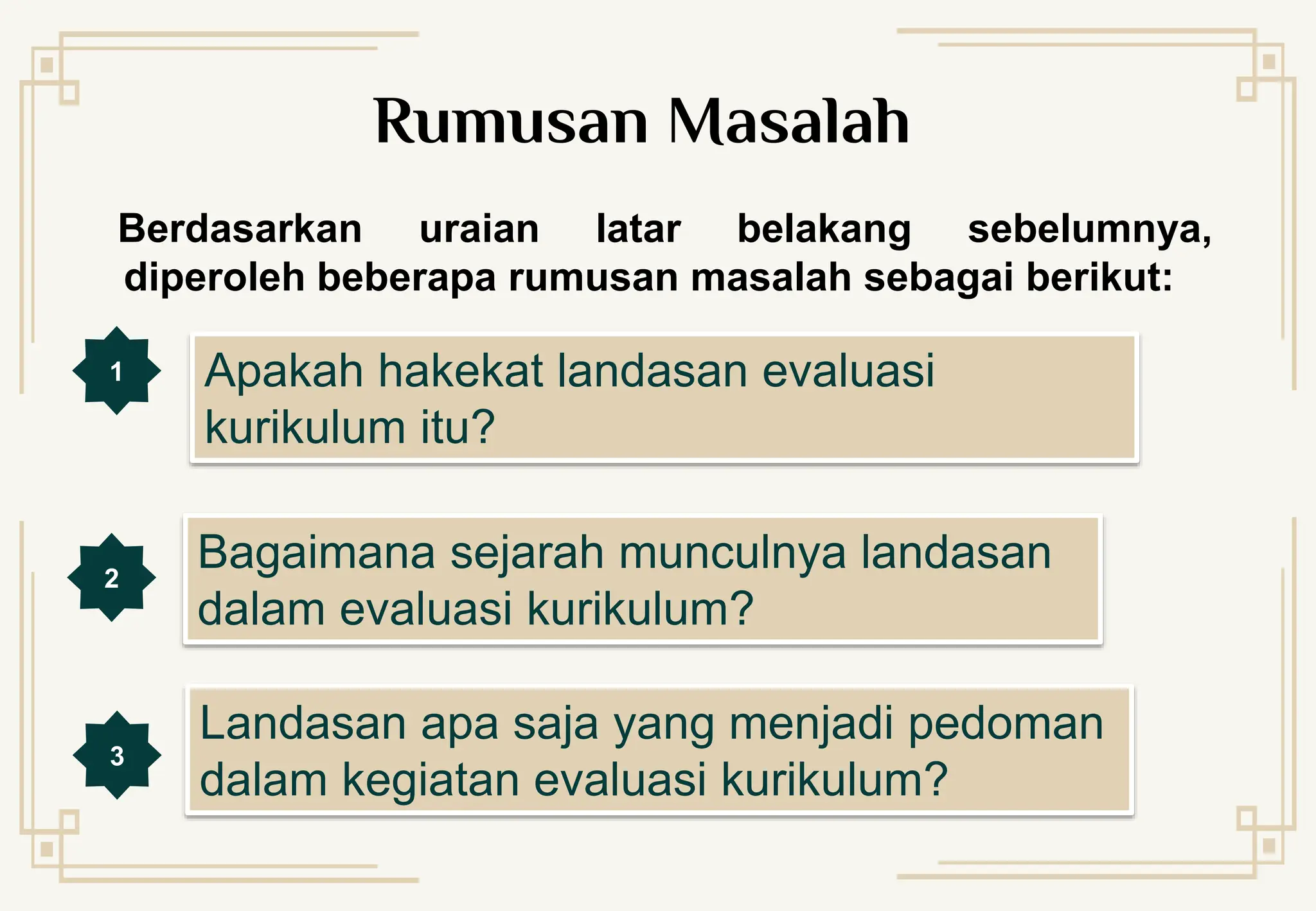 Landasan Evaluasi Kurikulum [Autosaved].ppt