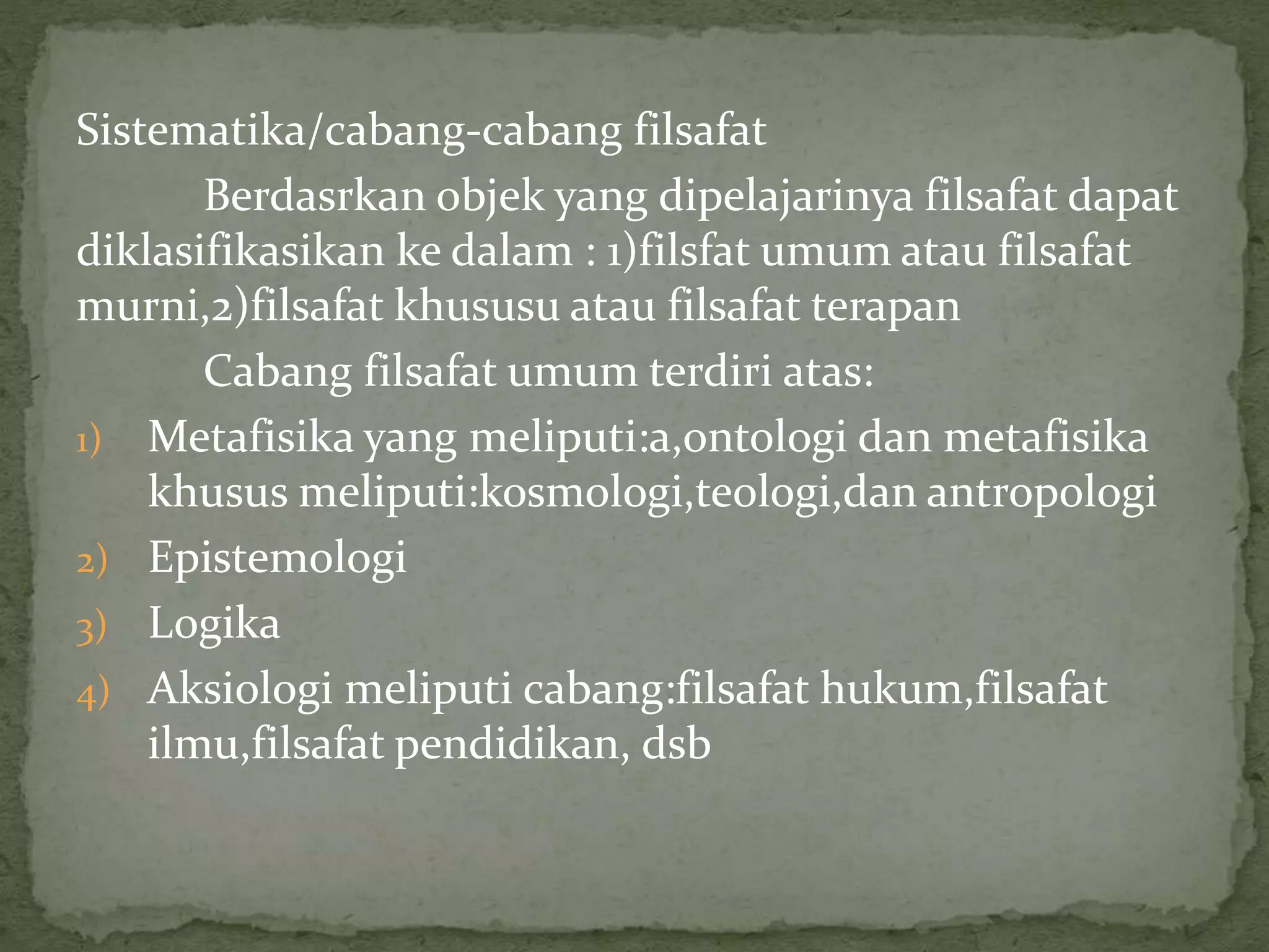 Landasan filosofis pendidikan | PPT