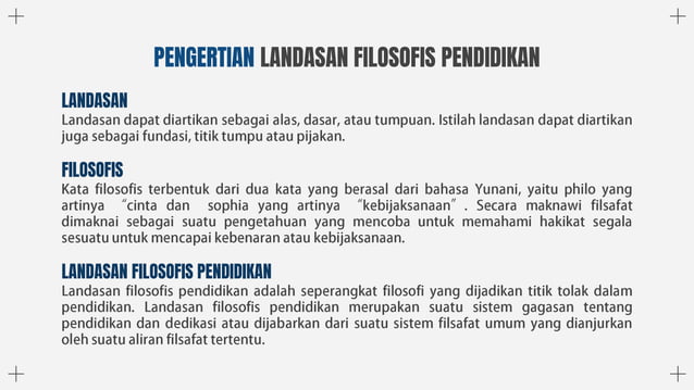 LANDASAN FILOSOFIS PENDIDIKAN indon.pptx