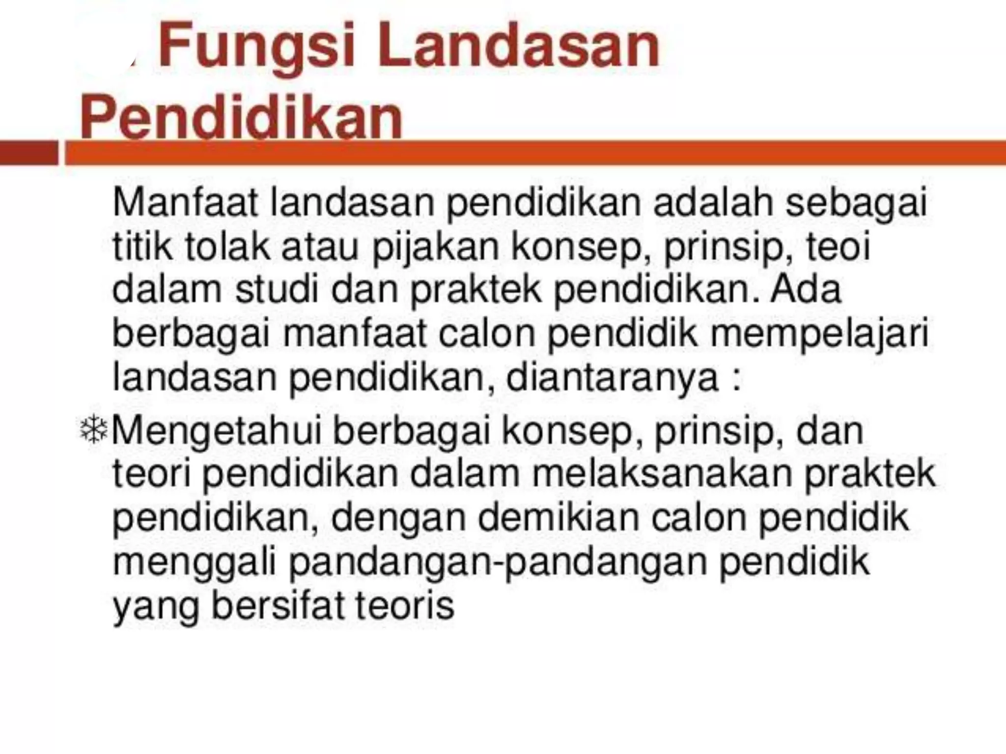 Landasan pendidikan | PPTX