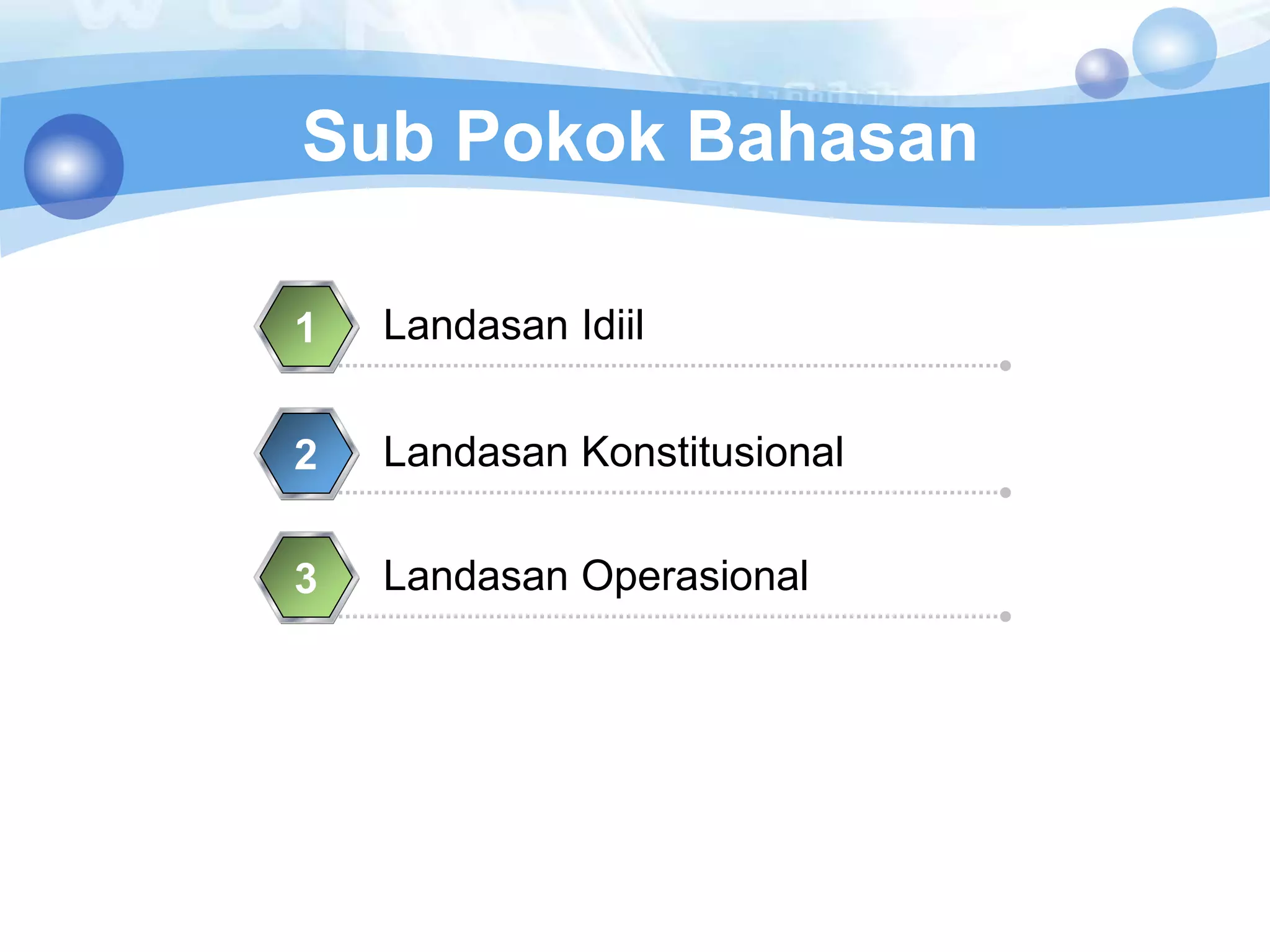 LANDASAN SISTEM ADMINISTRASI NEGARA REPUBLIK INDONESIA | PPTX